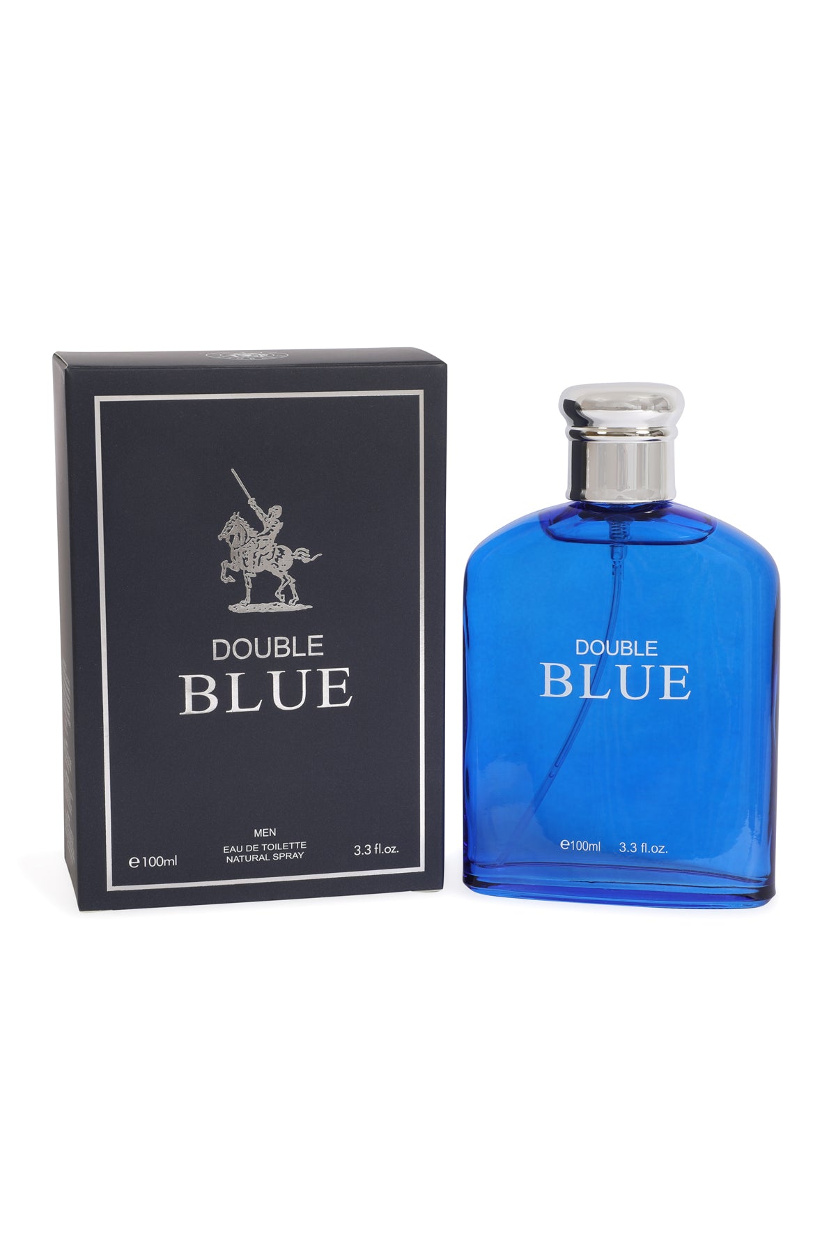DOUBLE BLUE SPRAY COLOGNE EAU DE TOILETTE FOR MEN - 100ML/3.3 FL.OZ ...