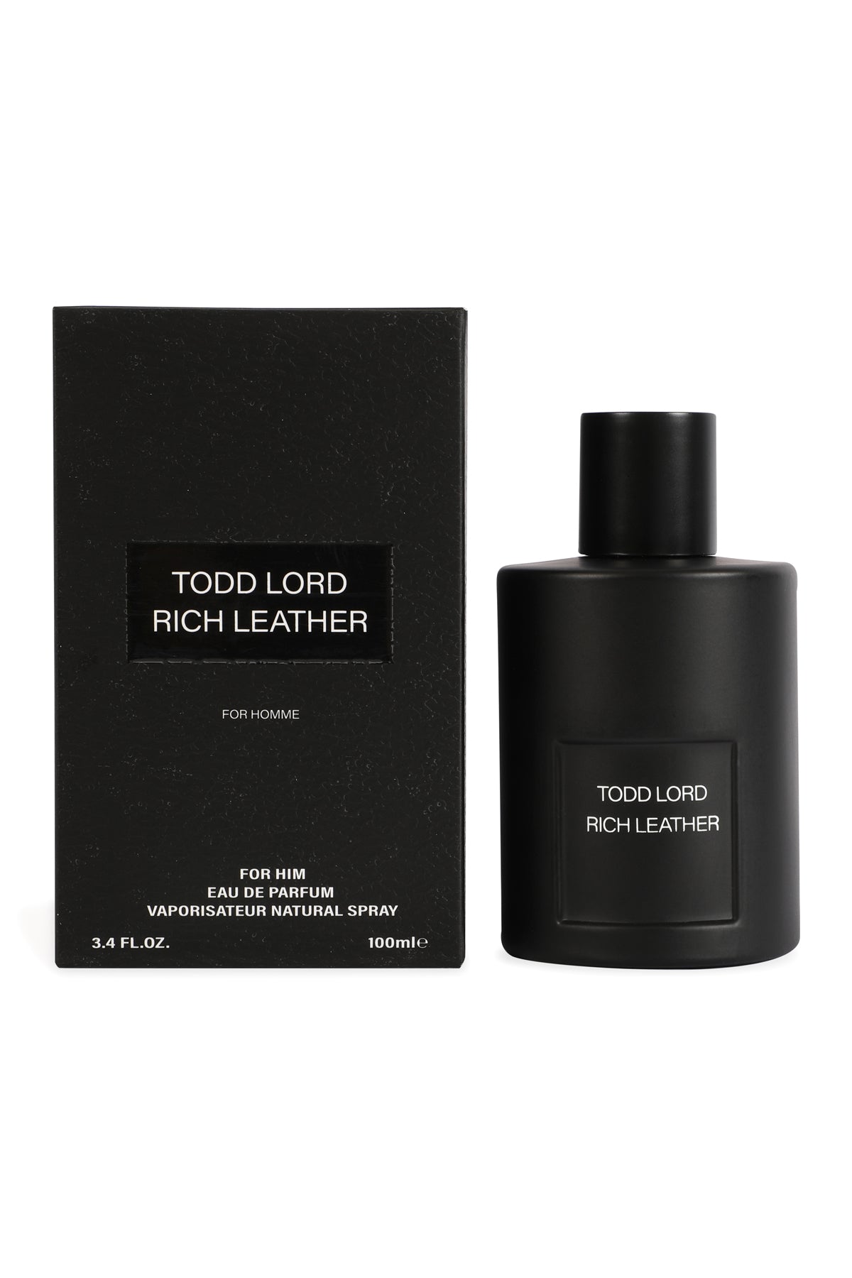 TODD LORD RICH LEATHER SPRAY COLOGNE EAU DE PARFUM FOR MEN - 100ML/3.4 ...