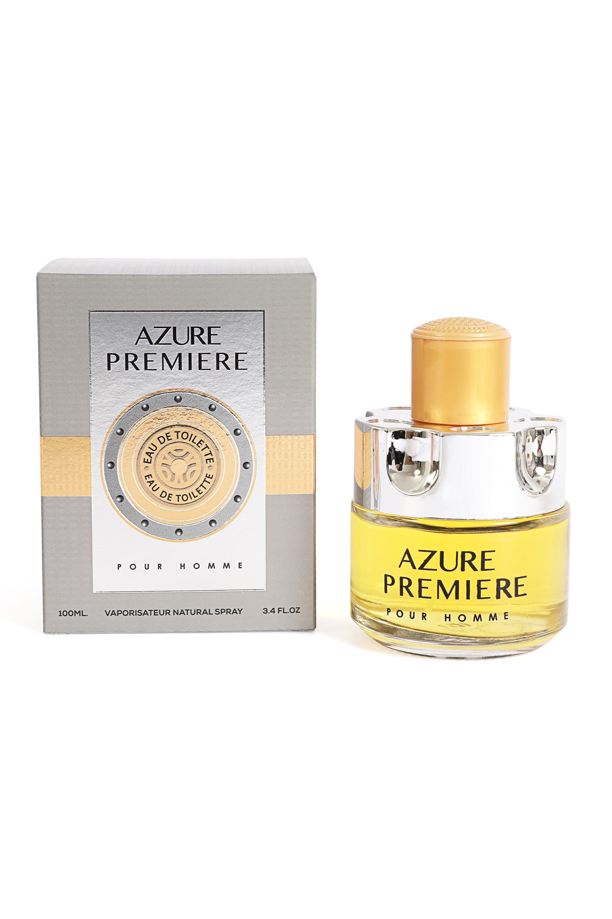 AZURE PREMIERE SPRAY COLOGNE EAU DE TOILETTE FOR MEN - 100ML/3.4 FL.OZ ...