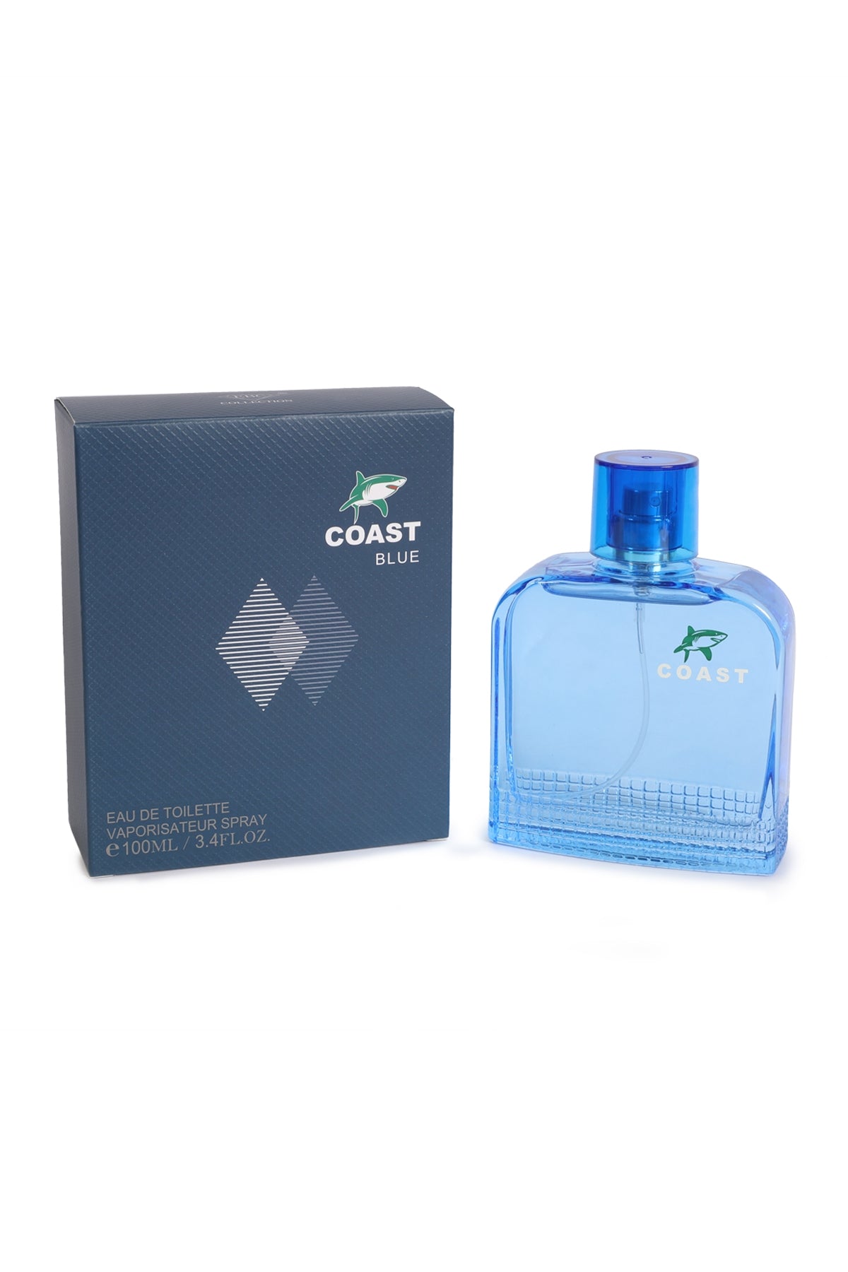 COAST BLUE SPRAY COLOGNE EAU DE TOILETTE FOR MEN - 100ML/3.4 FL.OZ ...