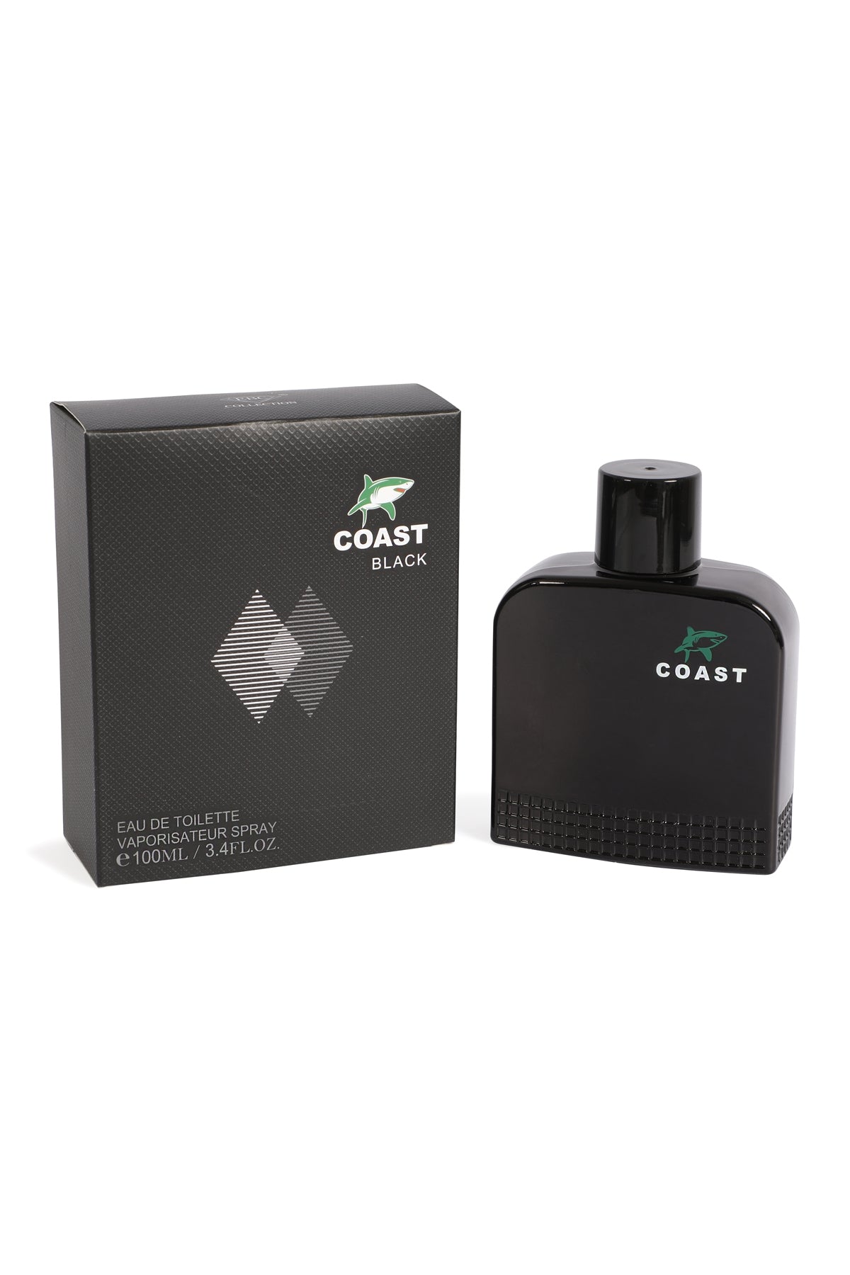 COAST BLACK SPRAY COLOGNE EAU DE TOILETTE FOR MEN - 100ML/3.4 FL.OZ ...