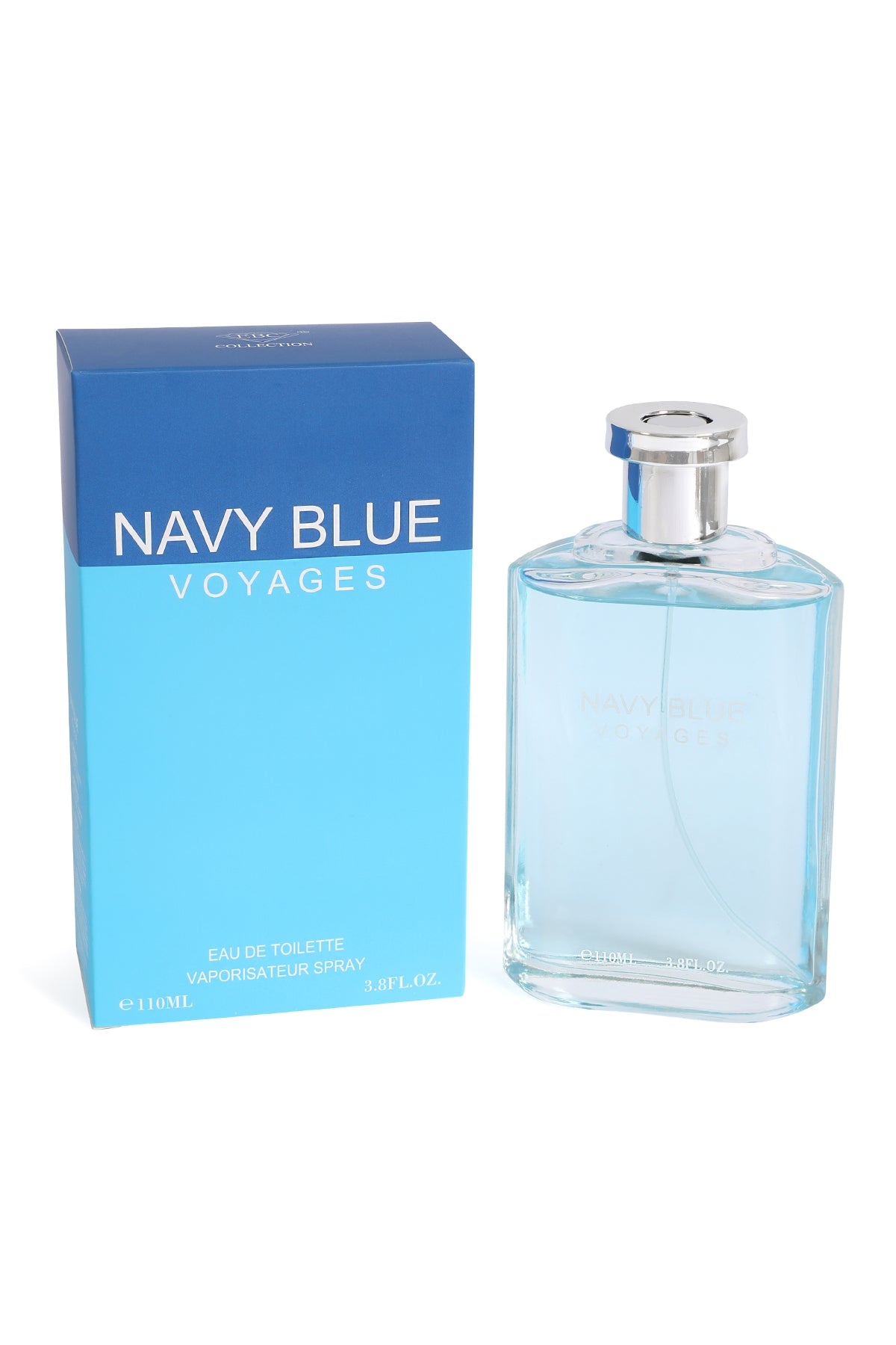 NAVY BLUE VOYAGES SPRAY COLOGNE EAU DE TOILETTE FOR MEN - 110ML/3.8 FL ...