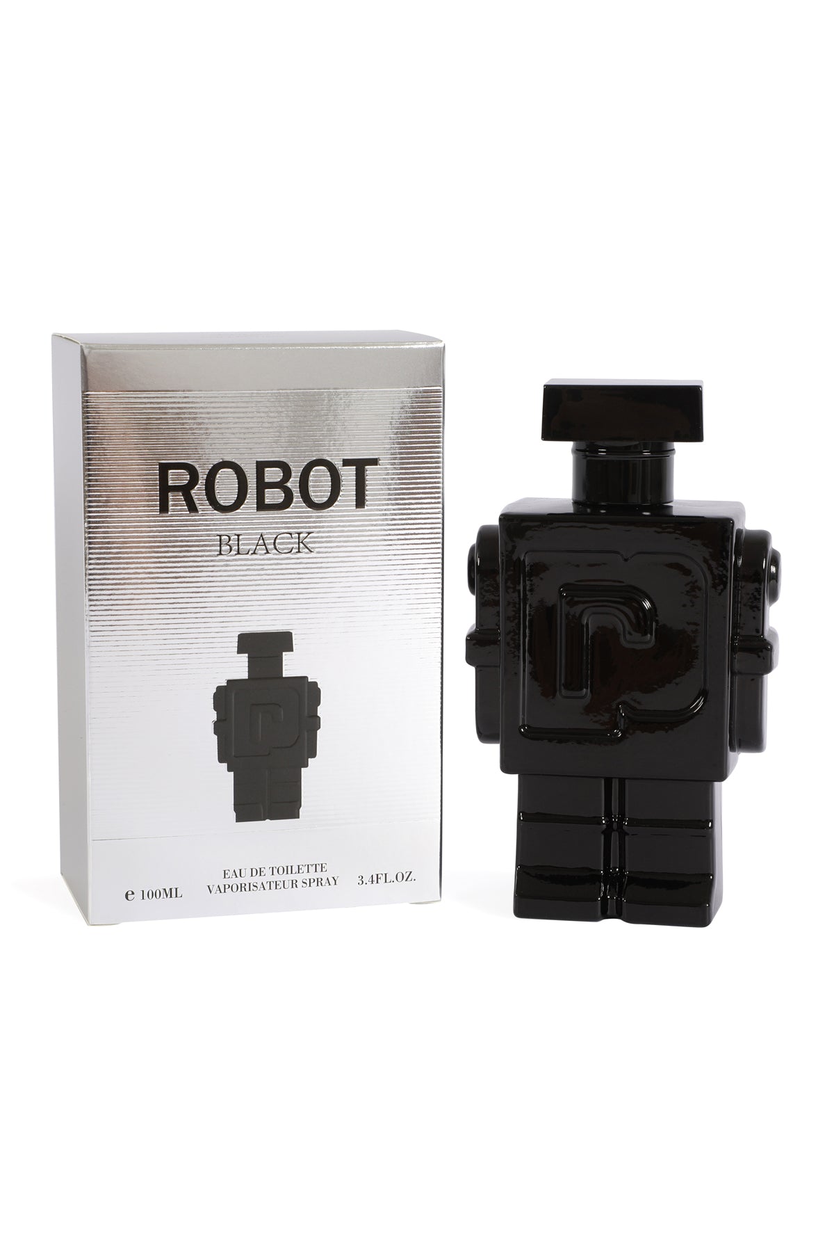 ROBOT BLACK SPRAY COLOGNE EAU DE TOILETTE FOR MEN - 100ML/3.4 FL.OZ ...