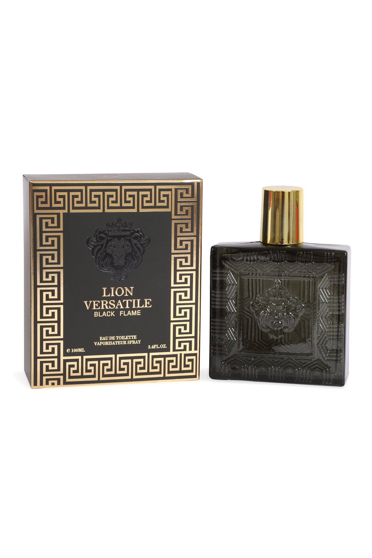 LION VERSATILE BLACK FLAME SPRAY COLOGNE EAU DE TOILETTE FOR MEN - 100 ...