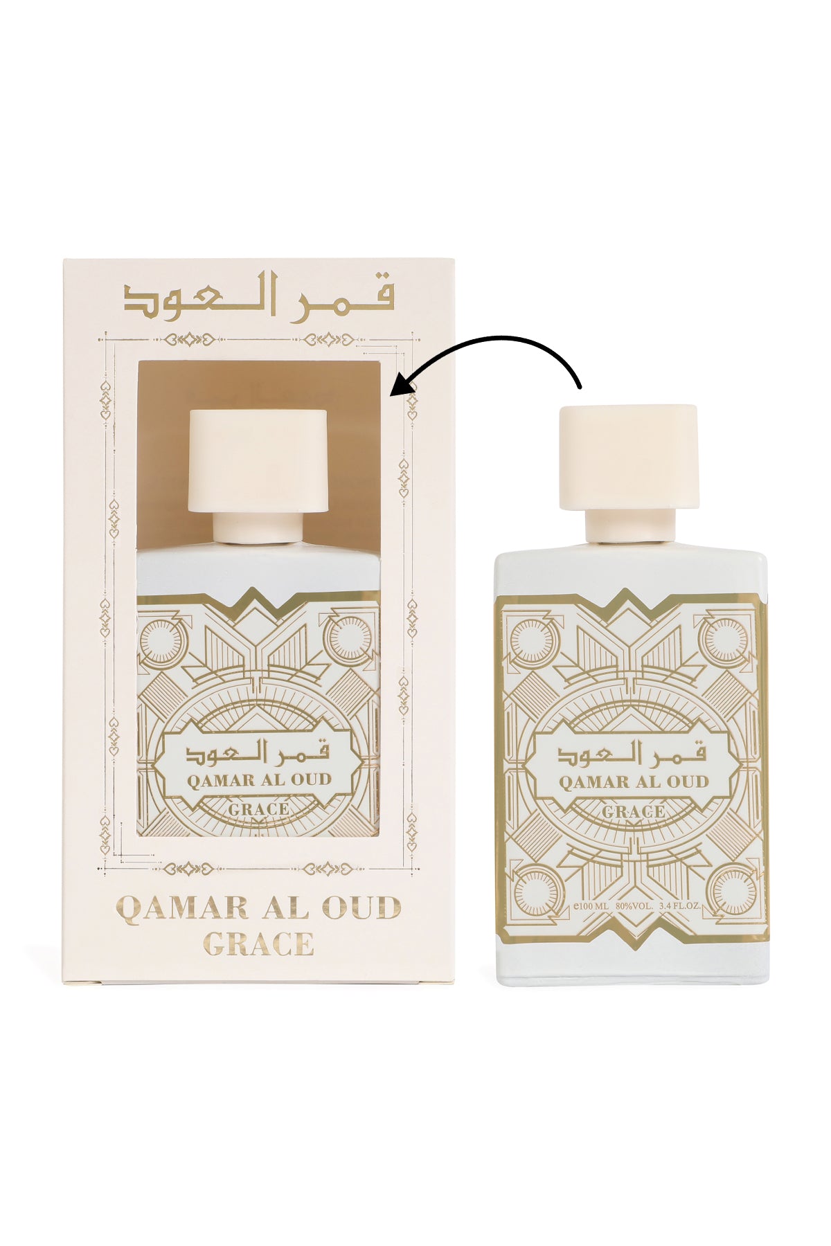 QAMAR AL OUD GRACE SPRAY PERFUME EAU DE PARFUM FOR MEN AND WOMEN - 100 ...