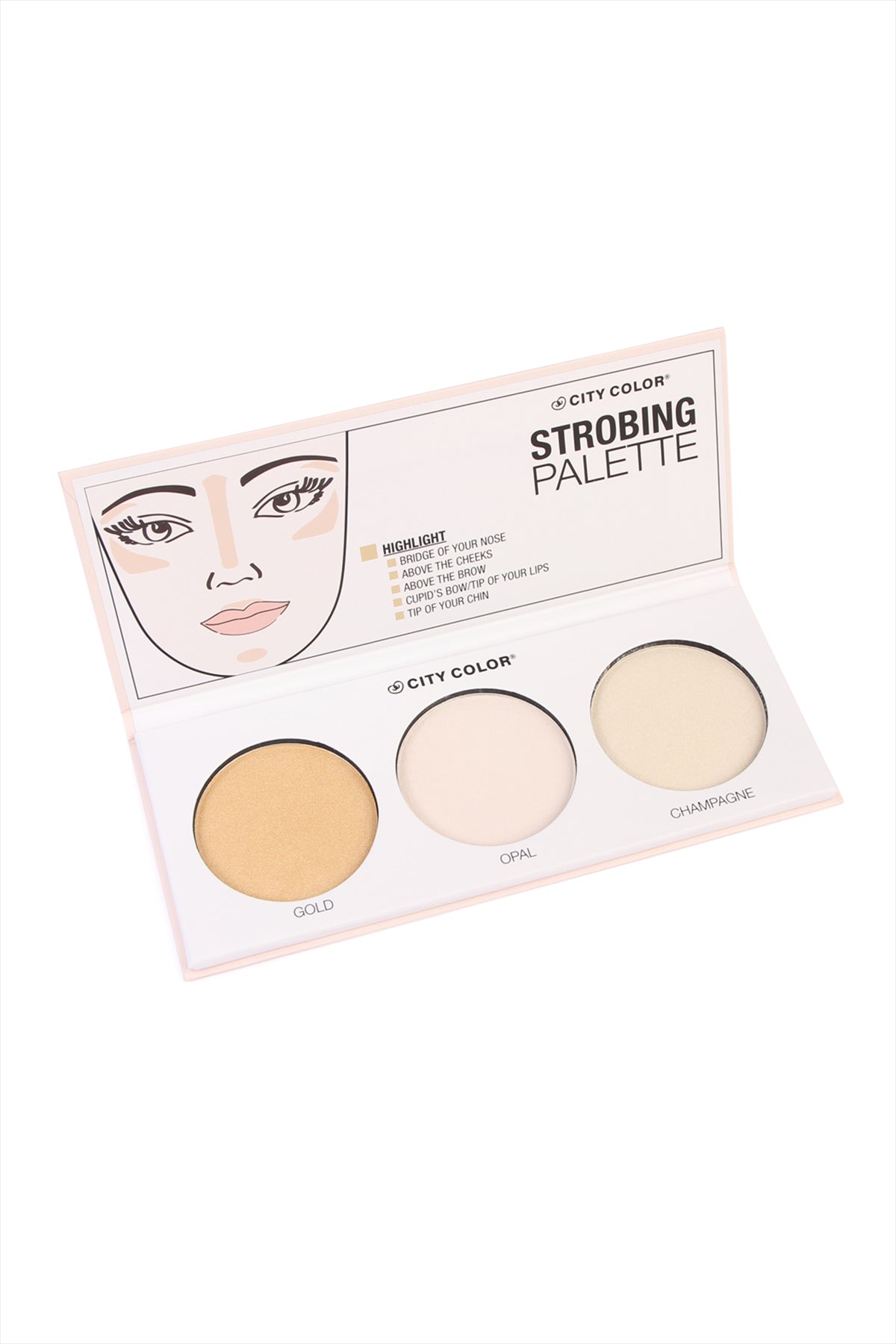 CITY COLOR STROBING PALETTE – MYS Wholesale