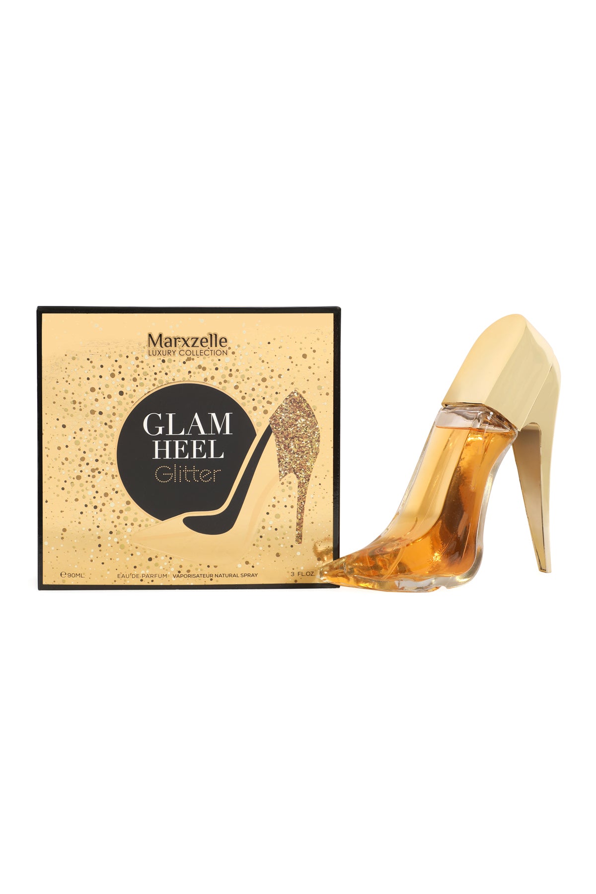 GLAM HEEL GLITTER SPRAY PERFUME EAU DE PARFUM FOR WOMEN - 90ML/3FL.OZ ...