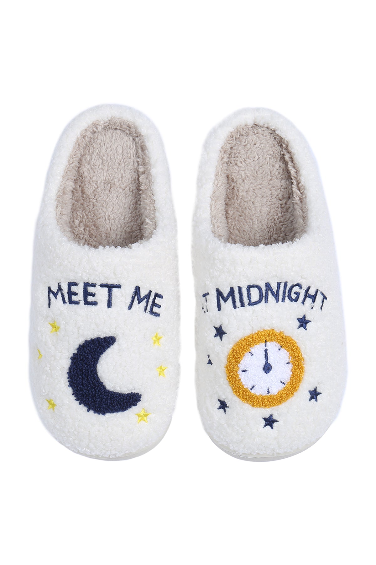 MEET ME MIDNIGHT FLEECE SLIPPER/6PCS (S2-M2-L2) – MYS Wholesale