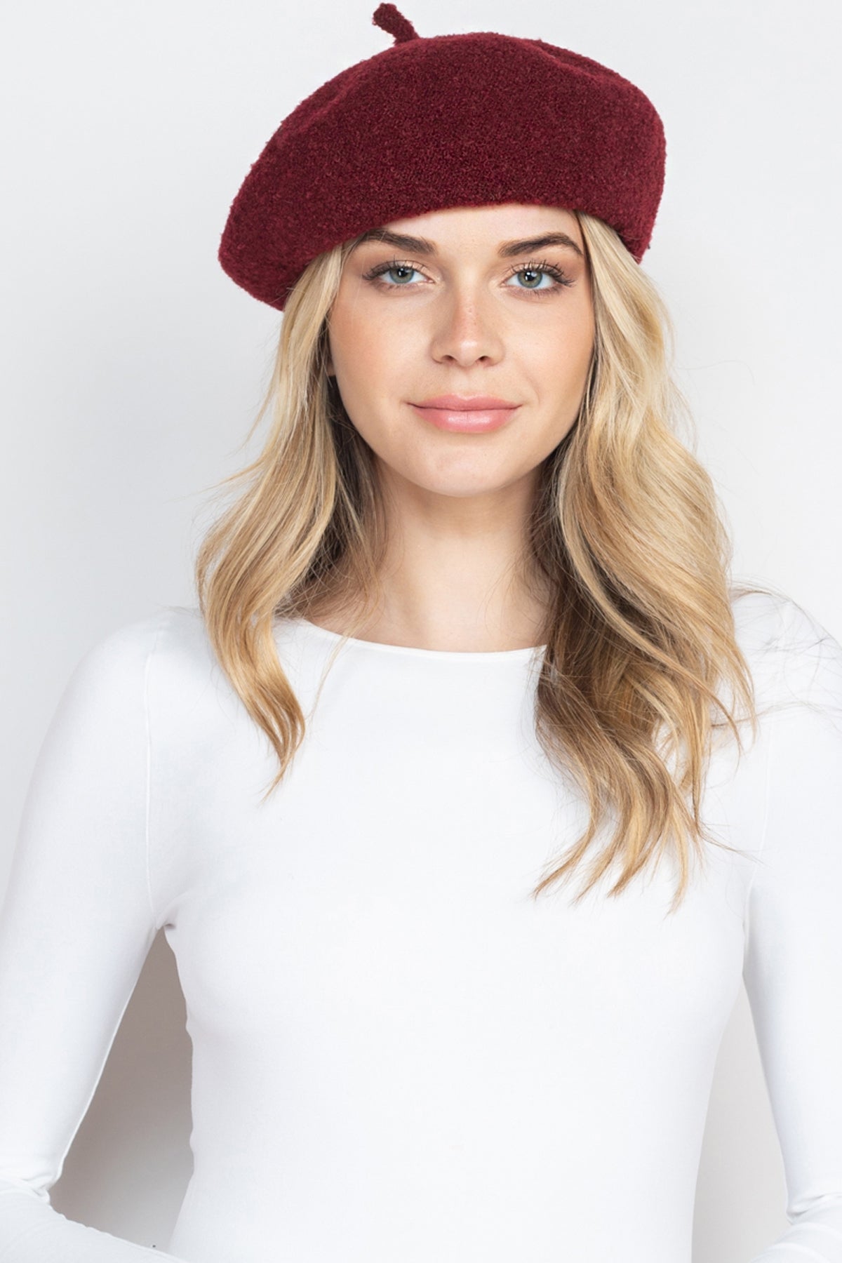 FLEECE ACRYLIC BERET HAT – MYS Wholesale